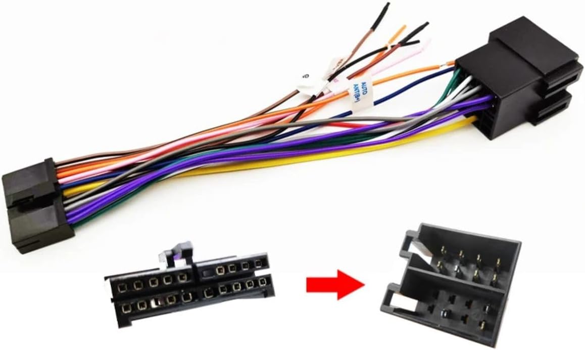 Mini-ISO Blockadapter kompatibel mit Audi, VW, Skoda und Seat: Amazon ...