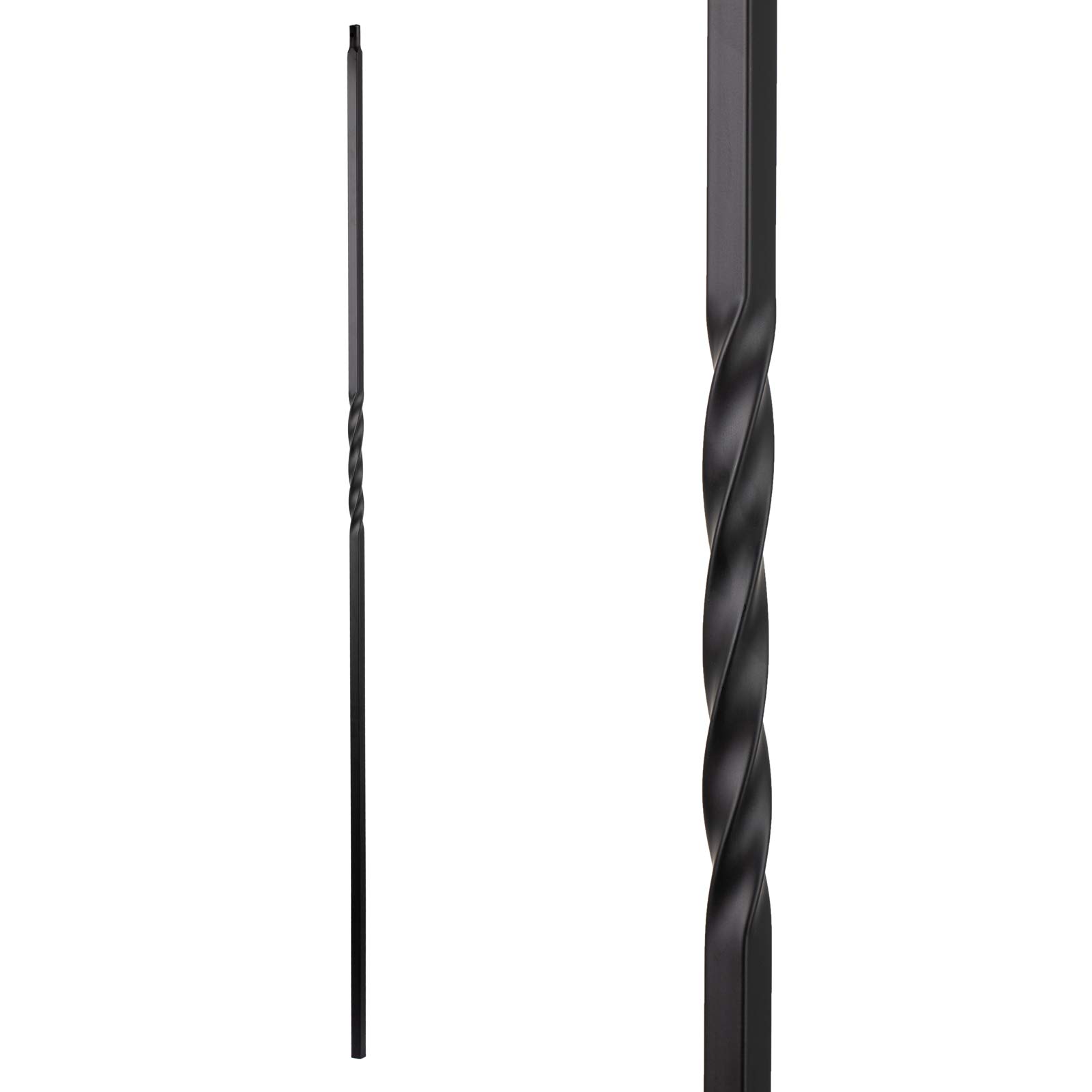 S04 - Wrought Iron Balusters – Set of 10 Deck Balusters - Decorative ...