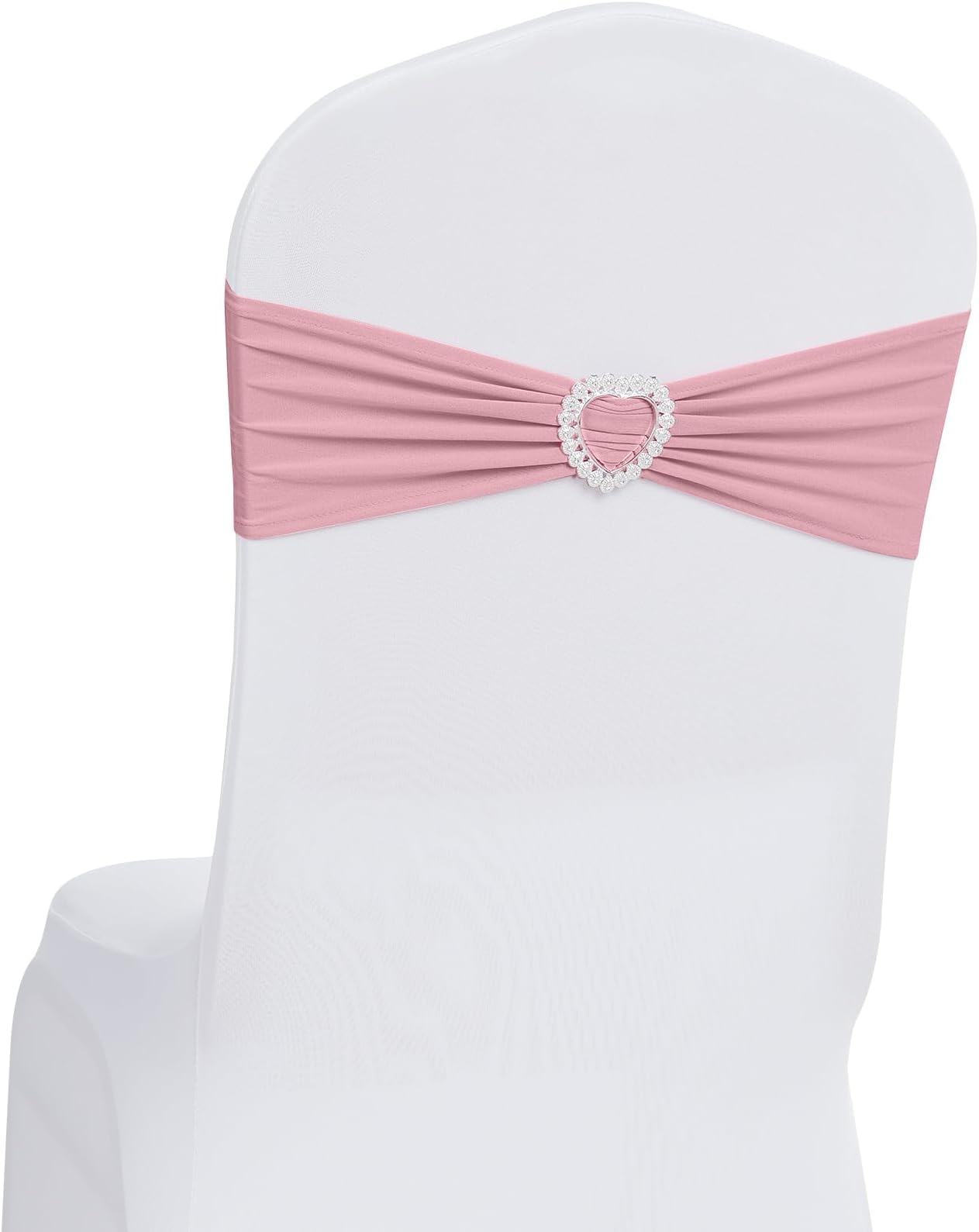 Amazon.com: Newwiee 60 Pieces Colorful Stretch Chair Sashes Dining ...