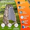 Amazon.com: Waterproof Portable Camping Toilet Tent - Privacy Camping ...