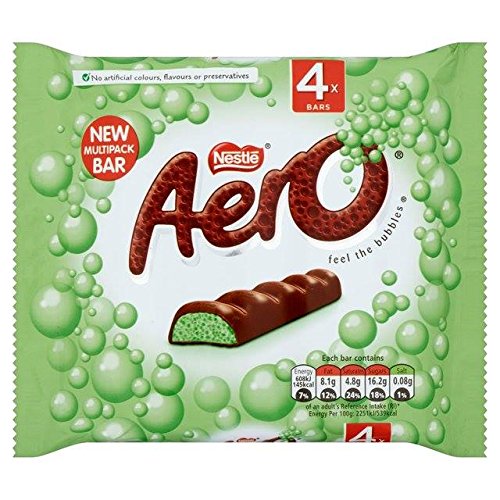 Buy Nestle aero mint chocolate pack 4 bars In Pakistan Nestle aero mint ...