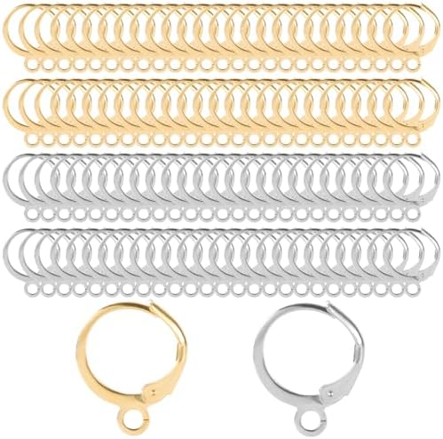 Amazon.com: Adabele 20pcs Hypoallergenic Round Hoop Huggie Earring ...