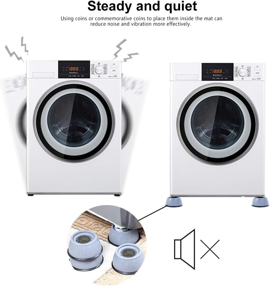 Snapklik.com : MWELLEWM Anti Vibration Pads For Washing Machine Shock ...