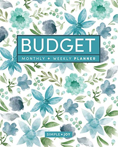Simple Joy Budget Planner: Monthly & Weekly Budget Planner, Monthly ...