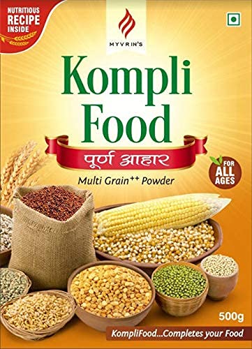 KompliFood Unique Multi Millets | Multi Grain Powder 500g | Jowar ...