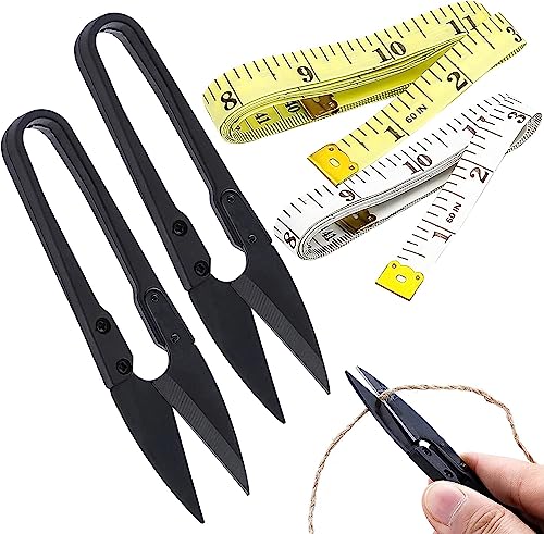 JAGMOOLYA PRODUCTS Thread Cutter with Dual Sided Body Measuring Tape ...