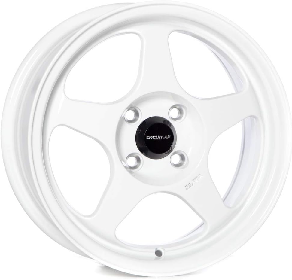 Amazon.com: Vision 426H Cross 14x5.5 4x100/4x4.5" +38mm Chrome Wheel ...