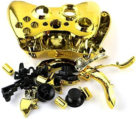 Amazon.com: Chrome Controller Shell Full Housing Shell Case Cover with ...