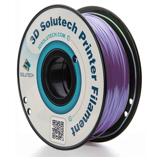Amazon.com: 3D Solutech Purple 3D Printer Ultra PLA Filament 1.75MM Filament, Dimensional ...