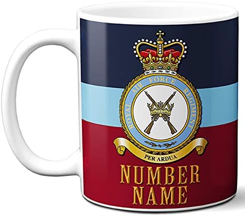 KRAFTYGIFTS Personalised Royal Air Force RAF Mug Military British Army ...