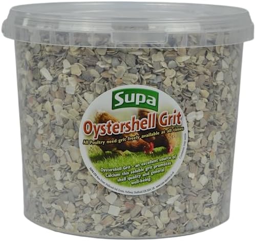 Supa Poultry Oyster Shell Grit Tub, 3 KG, An Excellent Source Of ...