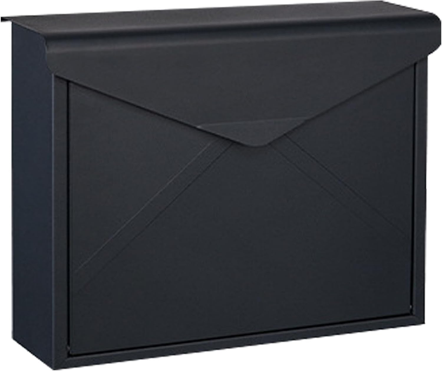 Large Capacity, Wall-mounted Mailbox, Home Steel Cover Metal Mailboxes ...