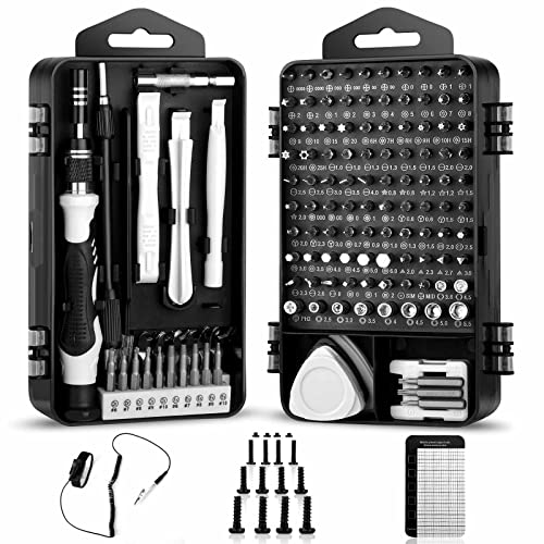 Ueznirn 155in1 Precision Screwdriver Set, Magnetic Small Screwdriver ...