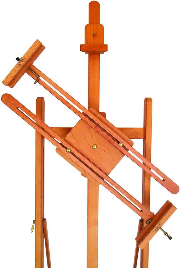 Amazon.com : Mabef Painting Revolving Canvas Accessory for Easel, Brown ...