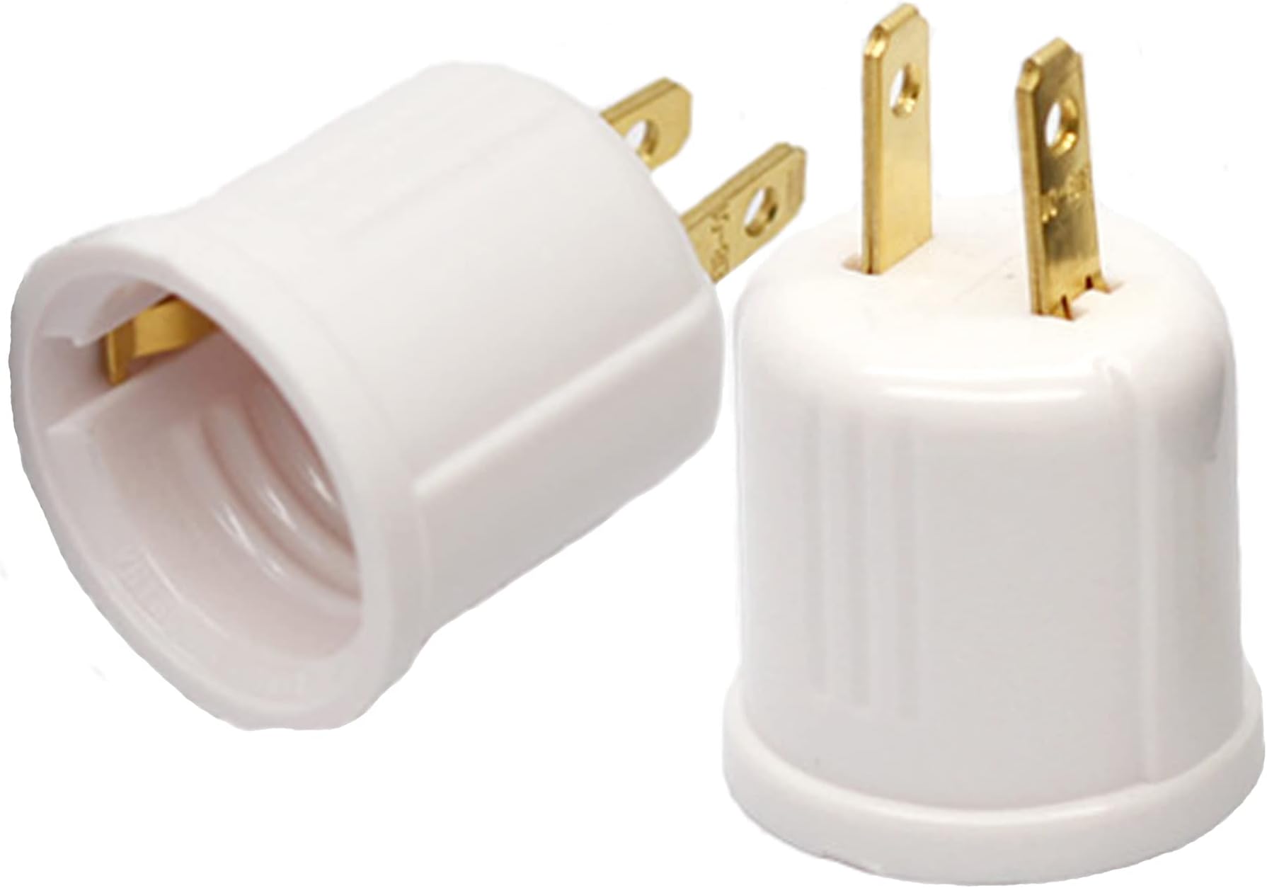 （4PACK） E26/e27 Socket Adapter Converts Outlet to Lamp Socket, 660 Watt ...