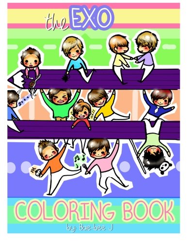 Exo coloring book: J, Bae-bee: 9781478194309: Amazon.com: Books