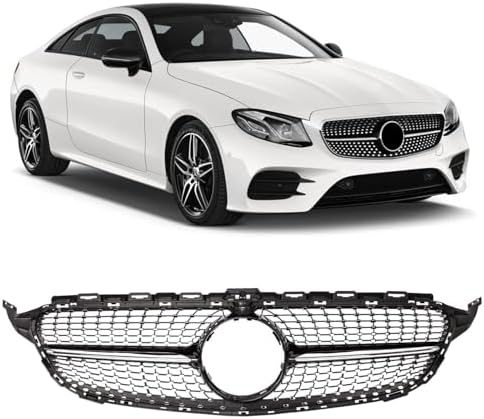 Amazon.com: Partzer Front Honeycomb Bumper Grille Grill Compatible with ...