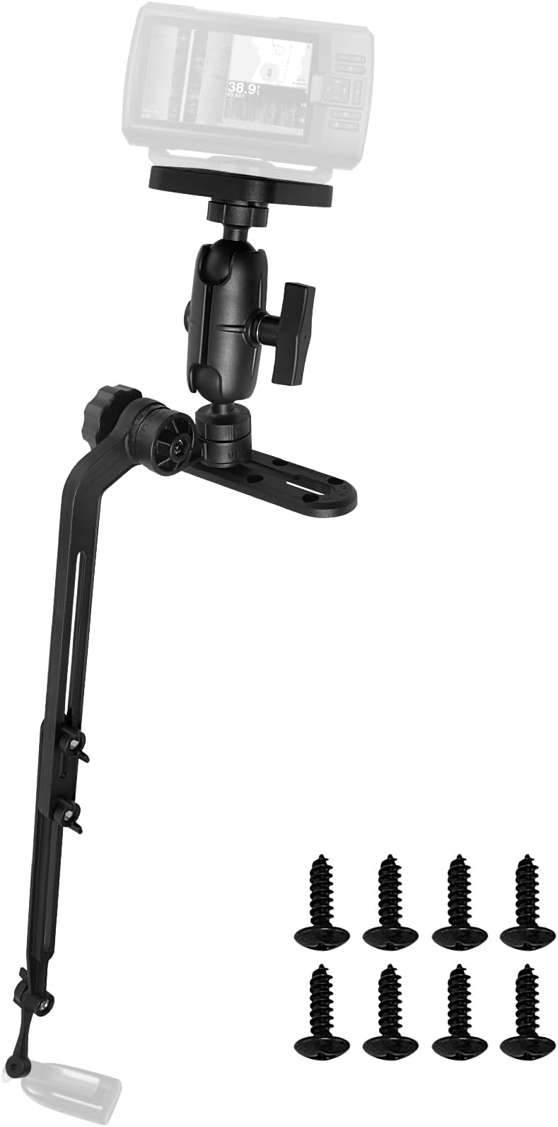 Amazon.com: Strg Fish Finder Mount Kayak, Fish Finder Transducer Mount ...