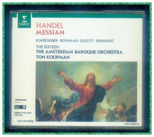 George Frideric Handel, Ton Koopman, James Bowman, Paul Elliott ...