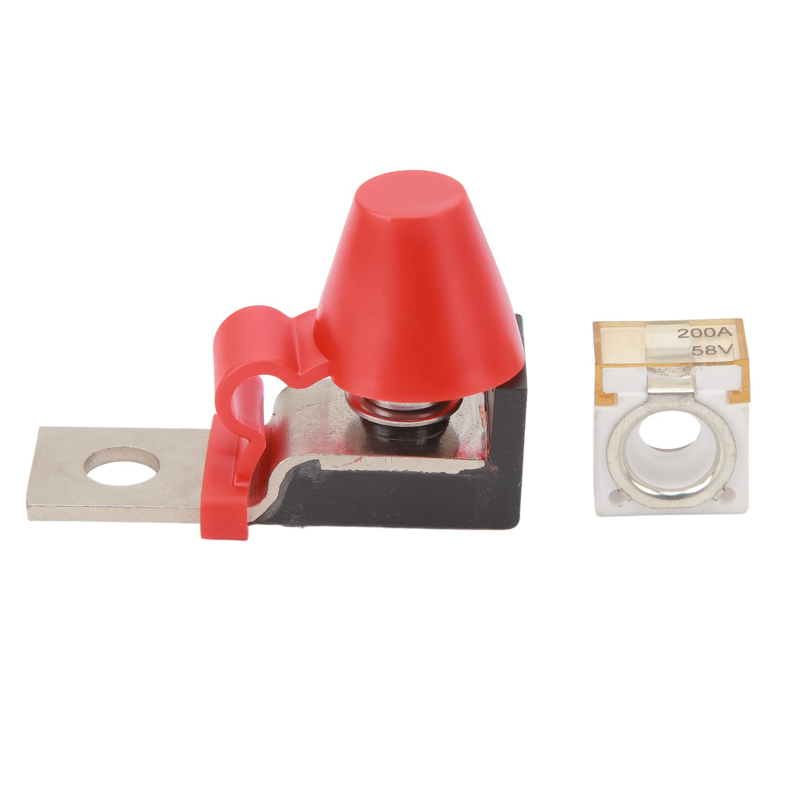Marine Rated Battery Fuse, 58V Terminal Fuse Block Kit with M8 Single ...
