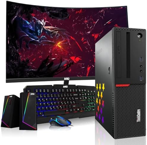 Amazon.com: SAAV X1 Prebuilt Gaming PC Bundle with Monitor 22in, Intel ...