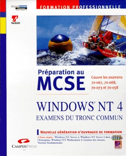 Preparation Au Mcse Coffret 4 Volumes Windows Nt 4. Examens Du Tronc ...