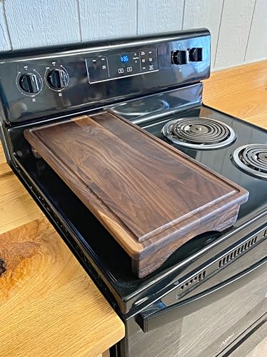 Half Wooden Stove Top Cover/Noodle Board Stove Cover Cutting Board ...