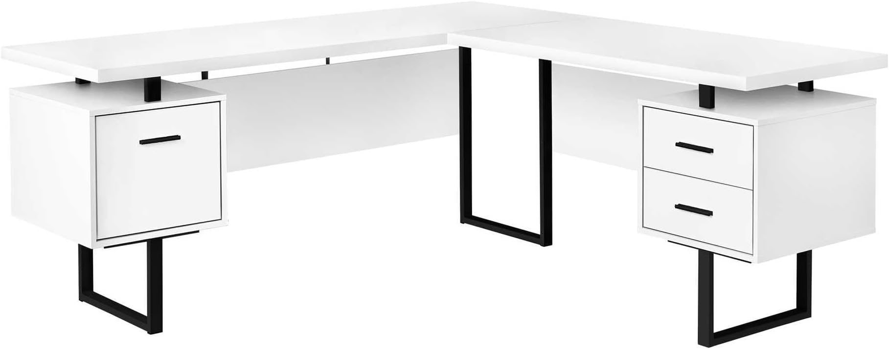 Amazon.com: Monarch Specialties 7619 Computer Desk, Home Office, Corner ...