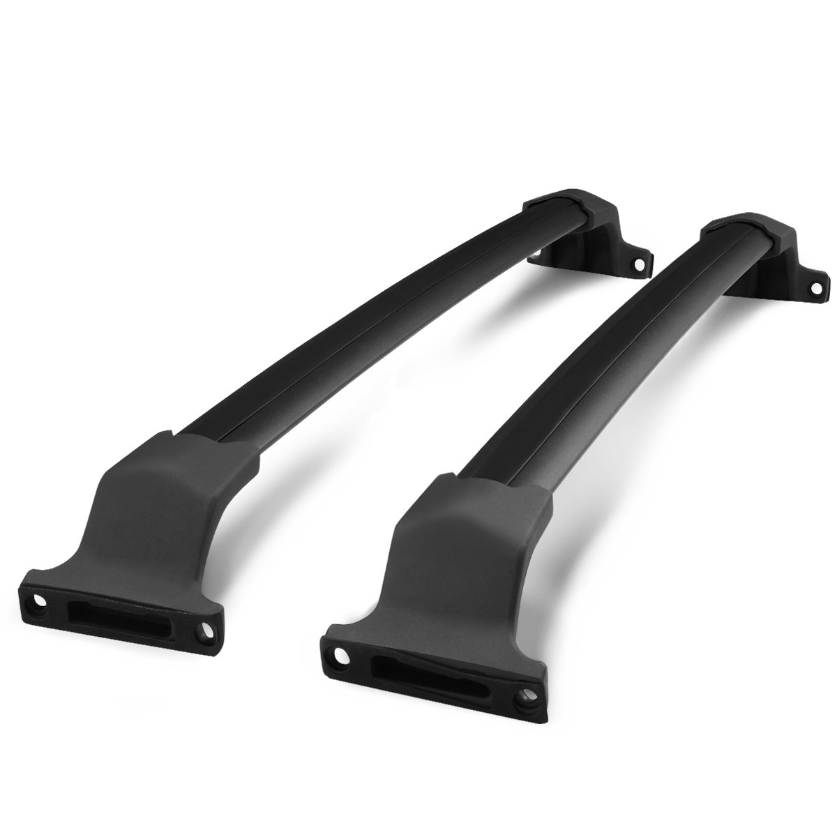 Amazon.com: Auto Dynasty Pair OE Style Aluminum Bolt-on Top Rail Roof ...