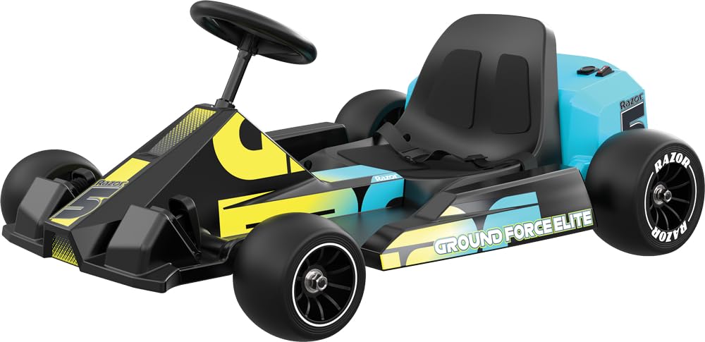 Razor Ground Force Elite - Electric Go Kart for Kids 13+ with Forward ...