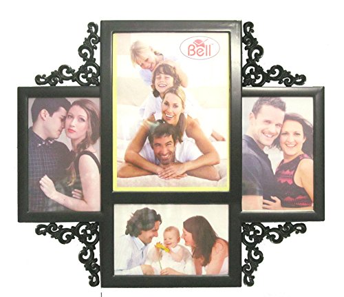 Buy Plastic Collage Photo Frame (4 Photos slots) Online at Low Prices ...