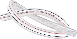 Amazon.co.jp: XYWHPGV PVC Line Hose Tube, 25mm(0.98") ID x 32mm(1.25") OD 1m High Pressure ...