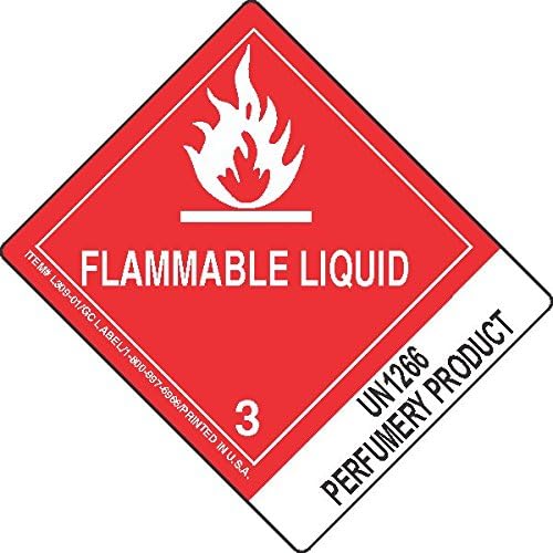 Amazon.com: GC Labels-L309P3198, UN1266 Perfumery Product, Roll of 500 ...