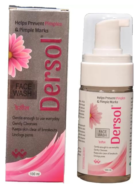 Dersol Facewash (100 ml) : Amazon.in: Beauty