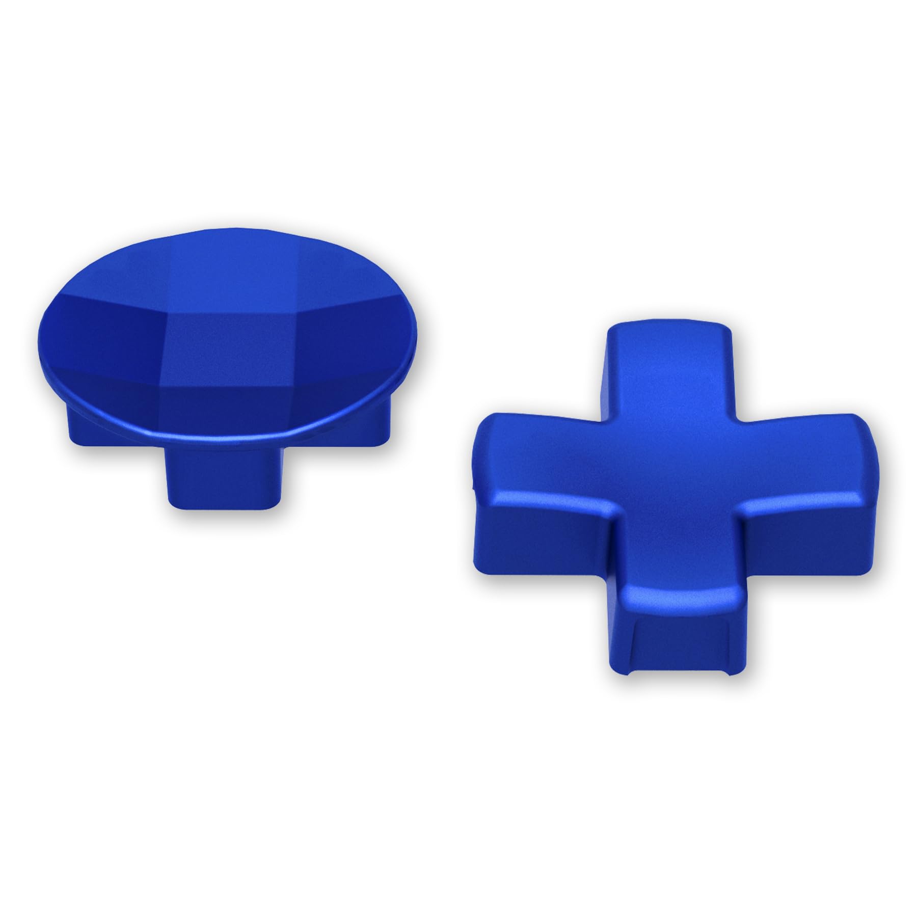 Amazon.com: eXtremeRate 2Pcs Metallic Blue Magnetic Stainless Steel D ...