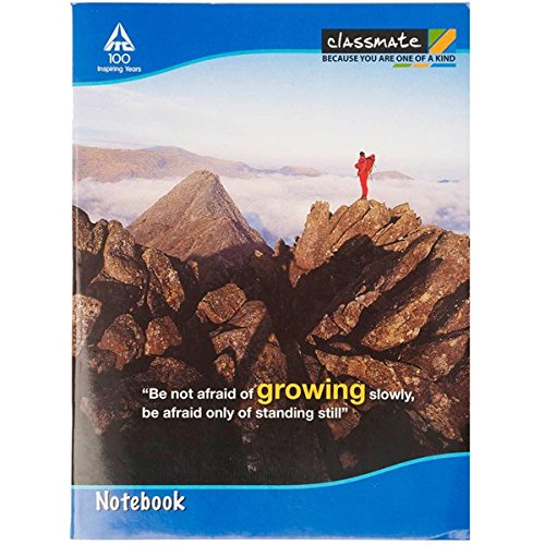 Classmate CBSE Notebook Single Ruled, 120 Pages, Size 180 x 240 mm ...