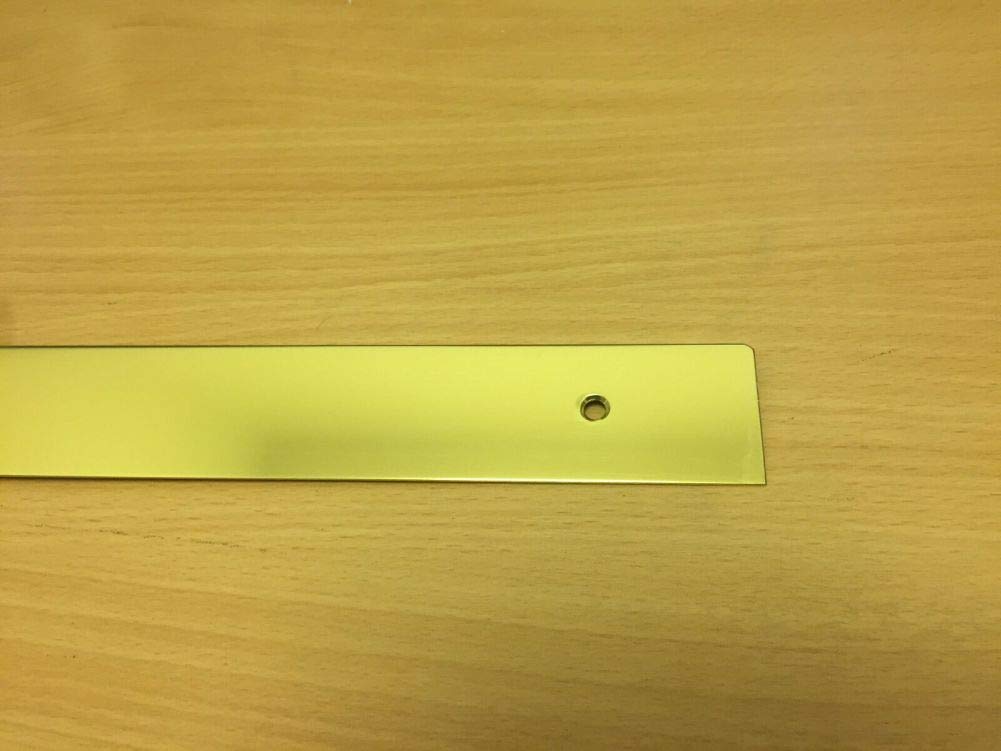 Kitchen Worktop Square End Cap Edging Trims 40mm Silver-Black-Gold ...