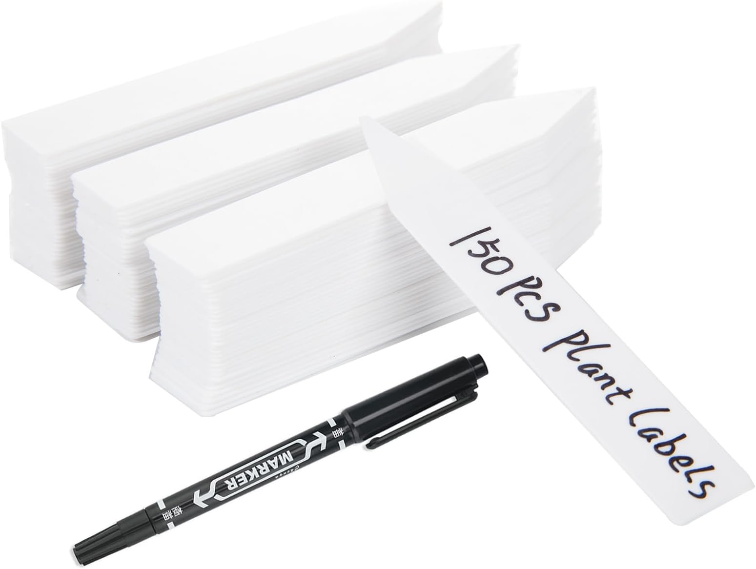 Plant Labels, 150Pcs Plastic Plant Labels Plant Tags Plant Markers ...