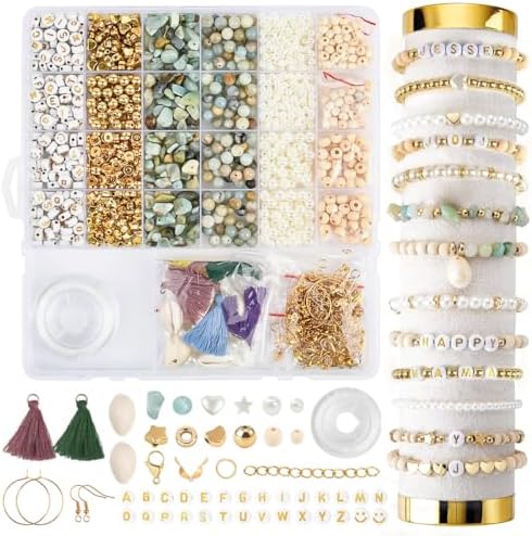 Beads Bracelet Making Kit 1680PCS, Friendship Bracelet Making Kit ...