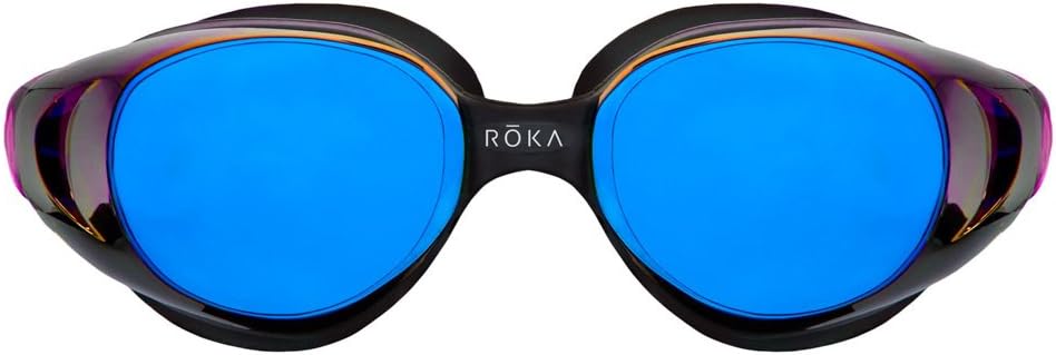 Amazon.com : ROKA X1 Anti-Fog Low-Drag Large Mirror Swim Goggles for ...