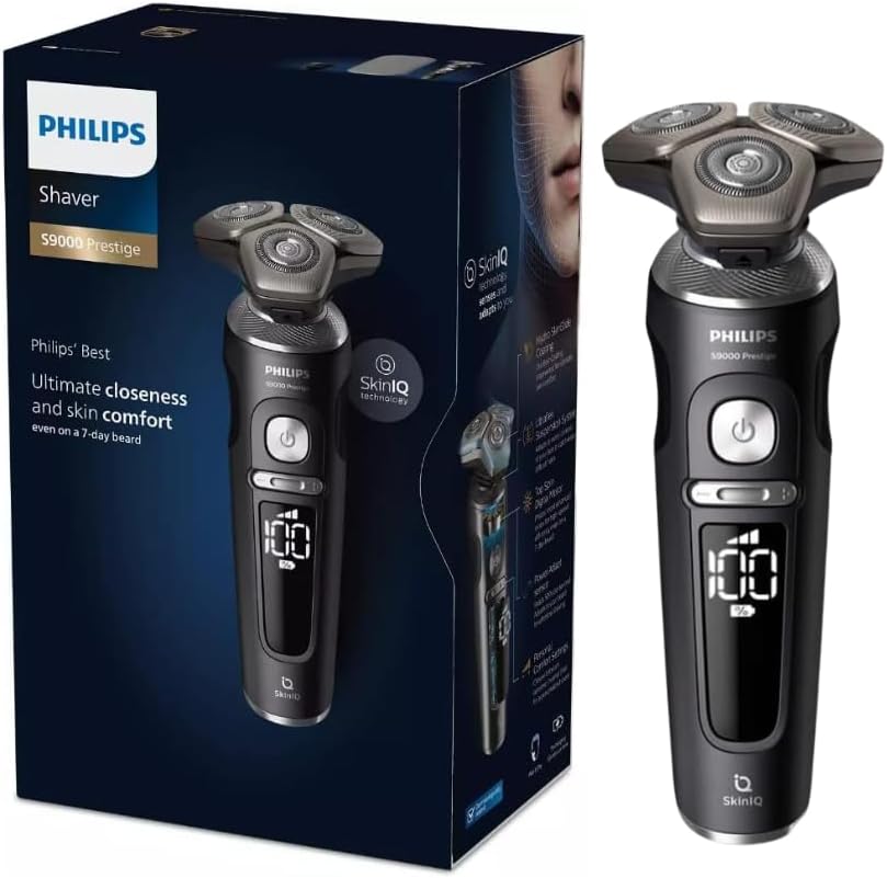 Philips Shaver Series 9000 Prestige Wet & Dry Electric Shaver with ...
