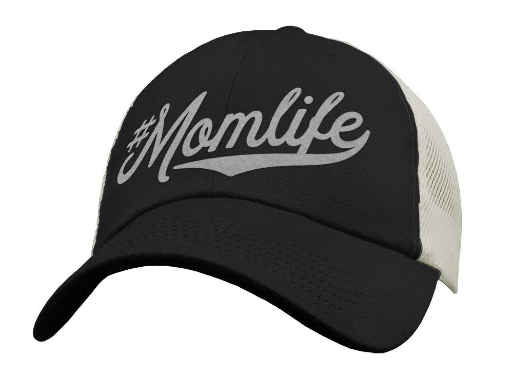 Amazon.com: Mom Hat Mother's Day Gifts - # Mom Life Trucker Hat For ...