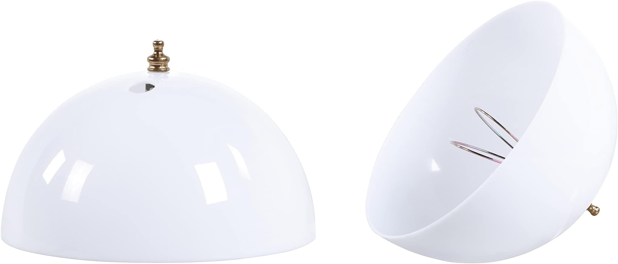 EZ Shade Ceiling Light Cover - Helps Cover Exposed Light Bulbs in The ...