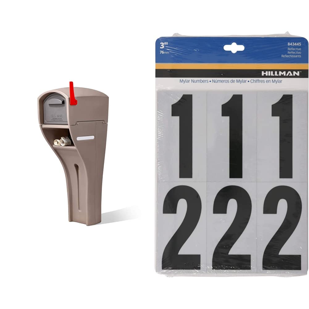 Amazon.com: Step2 MailMaster XL Mailbox | Mocha & Hillman 843445 ...