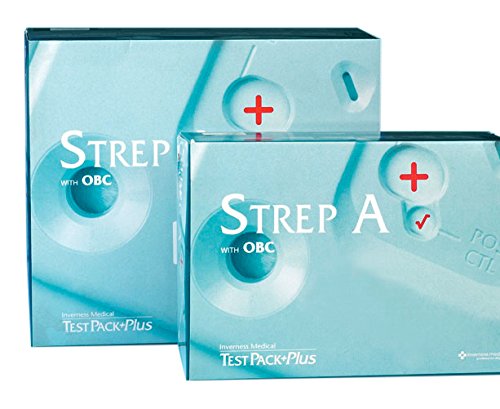 Strep-A 712667 Strep-A with OBC, TestPack and Plus (Pack of 20 ...