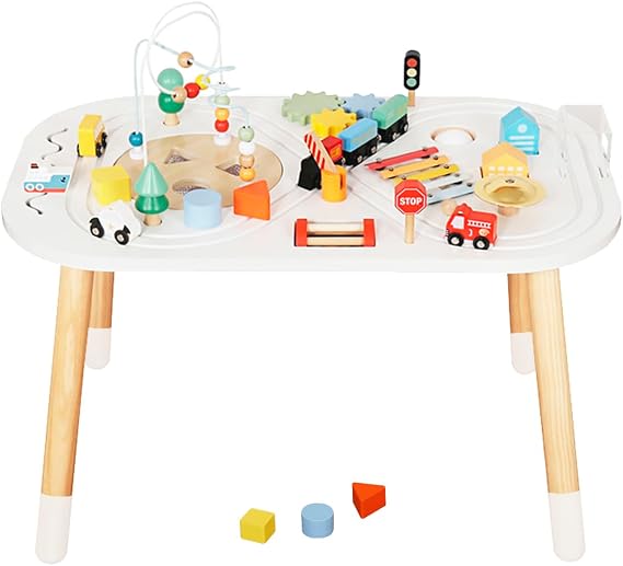 Amazon.com: touch us Baby Activity Cubes for Kids,Toddler Activity ...