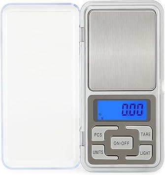 Amazon.com: Digital Pocket Scale, 500g Capacity High Precision Balance ...