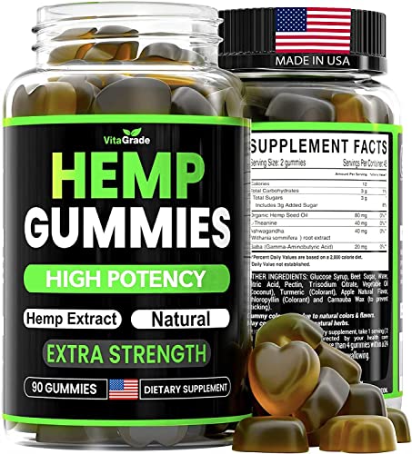 Hemp Gummies - Extra Strength - Great for Peace & Relaxation - Infused ...