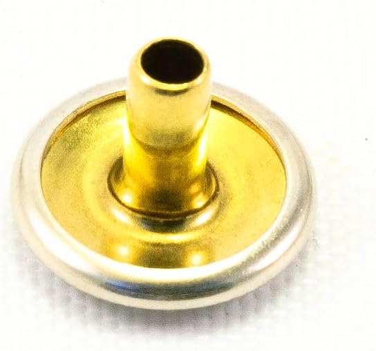 Amazon.com: Nickel Plated Brass Extra Long Post Snap Cap, Line 24, (5/ ...