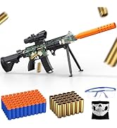 Amazon.com: Toy Gun Automatic Sniper Rifle for Soft Bullets, Shell ...
